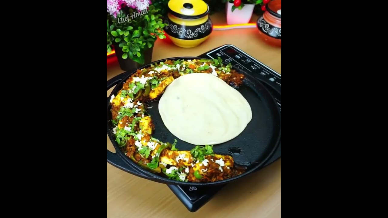 Tava Paneer with lacha paratha recipe part 2 fabulosfood with Nahid ...