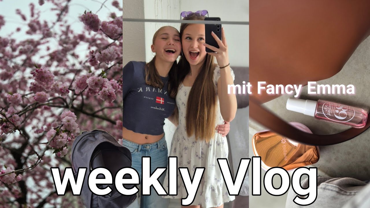 Weekly Vlog🤍 mit Fancy Emma (Oberstufe, Klausurenphase, Realtalk, Party ...