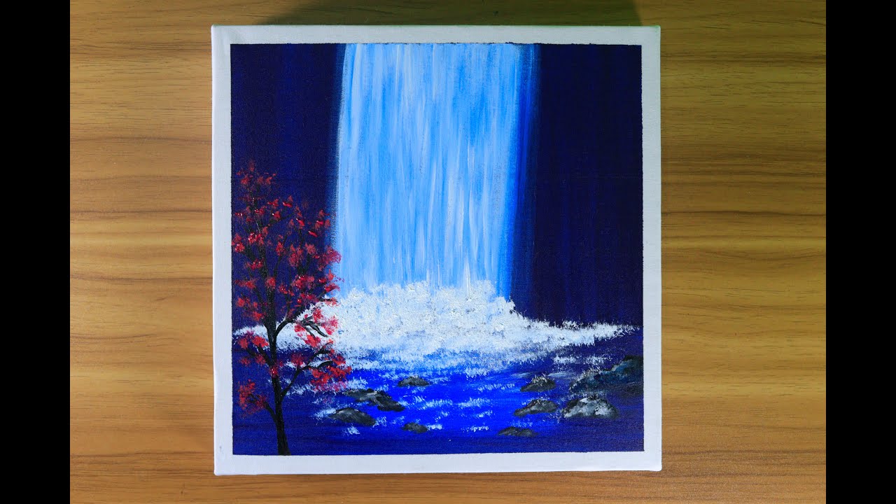Easy Waterfall Landscape Painting Tutorial For Beginners Step By Step YouTube easy-waterfall-landscape-painting-tutorial-for-beginners-step-by-step-youtube