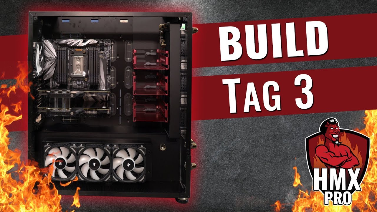 Der WAHNSINN geht weiter - HMX Pro Build Tag 3 - YouTube