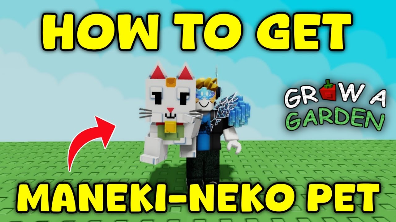 What Does Maneki-neko Pet Do In Grow A Garden | How To Get Maneki-neko ...
