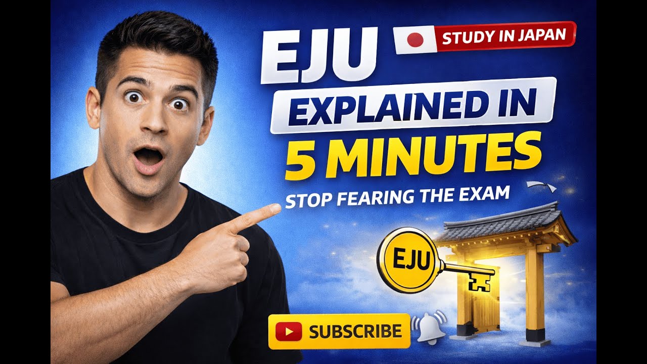 EJU Explained in 5 Minutes | Stop Fearing the Exam (Study in Japan ...