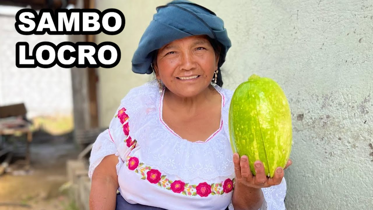 Cocinando sambo locro en leña - MAMÁ JOSEFA - YouTube