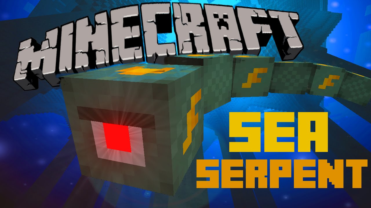 Playable Minecraft Sea-Serpent in Vanilla (1.8) - YouTube