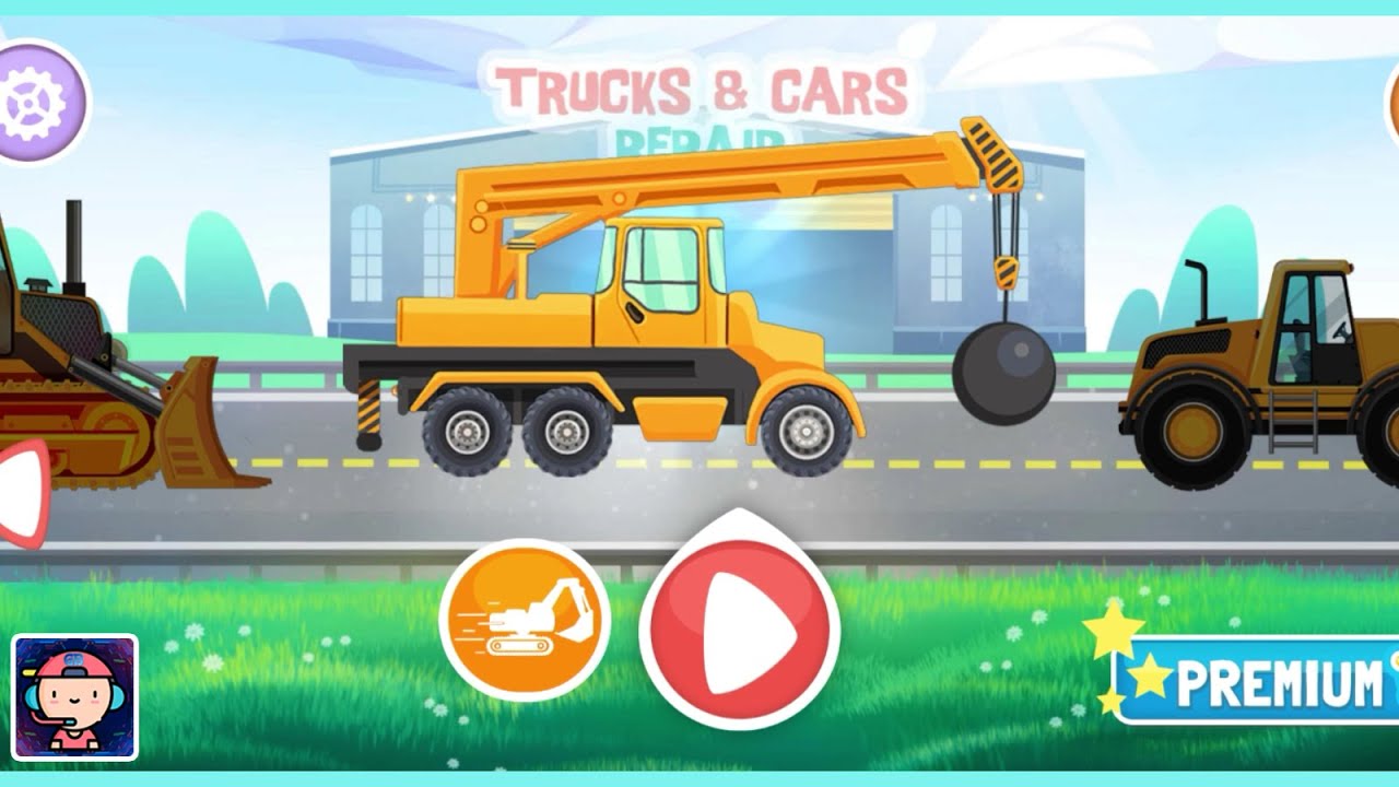 REPARASI MOBIL PENGHANCUR GEDUNG UNTUK BALAPAN | TRUCKS & CARS REPAIR ...