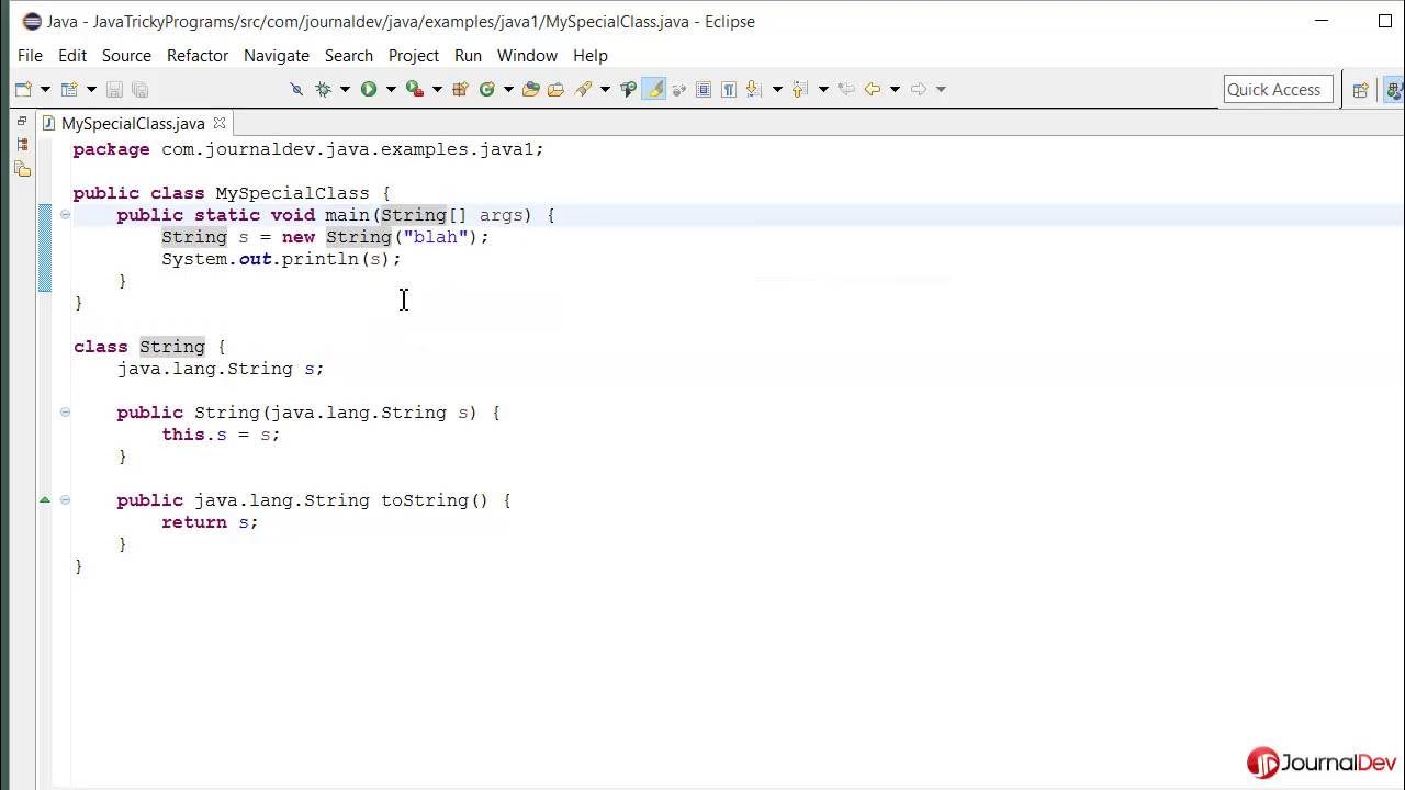 Java Tricky Program 23 - Main method signature - YouTube