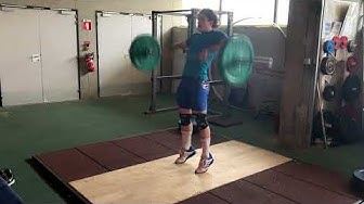 E 4 4 Épaulé Puissance Debout M - YouTube