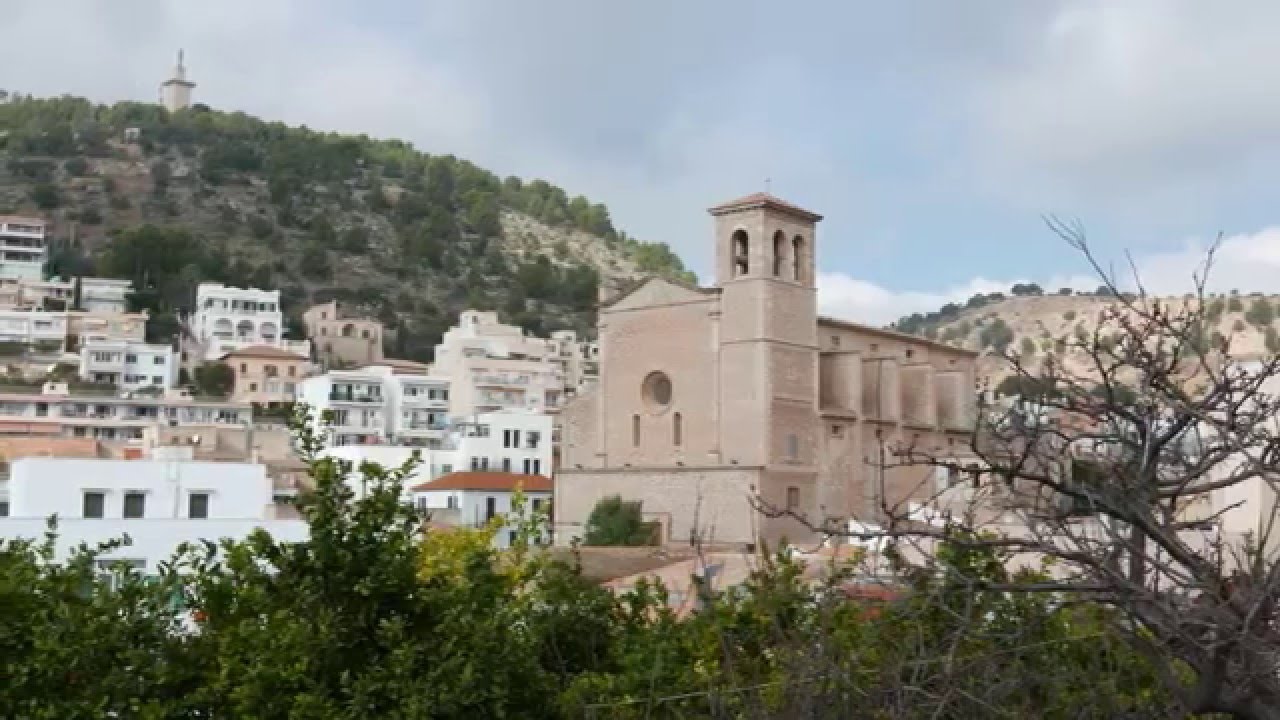 Palma de Mallorca 4k. Barrio de Génova. Vista general. - YouTube