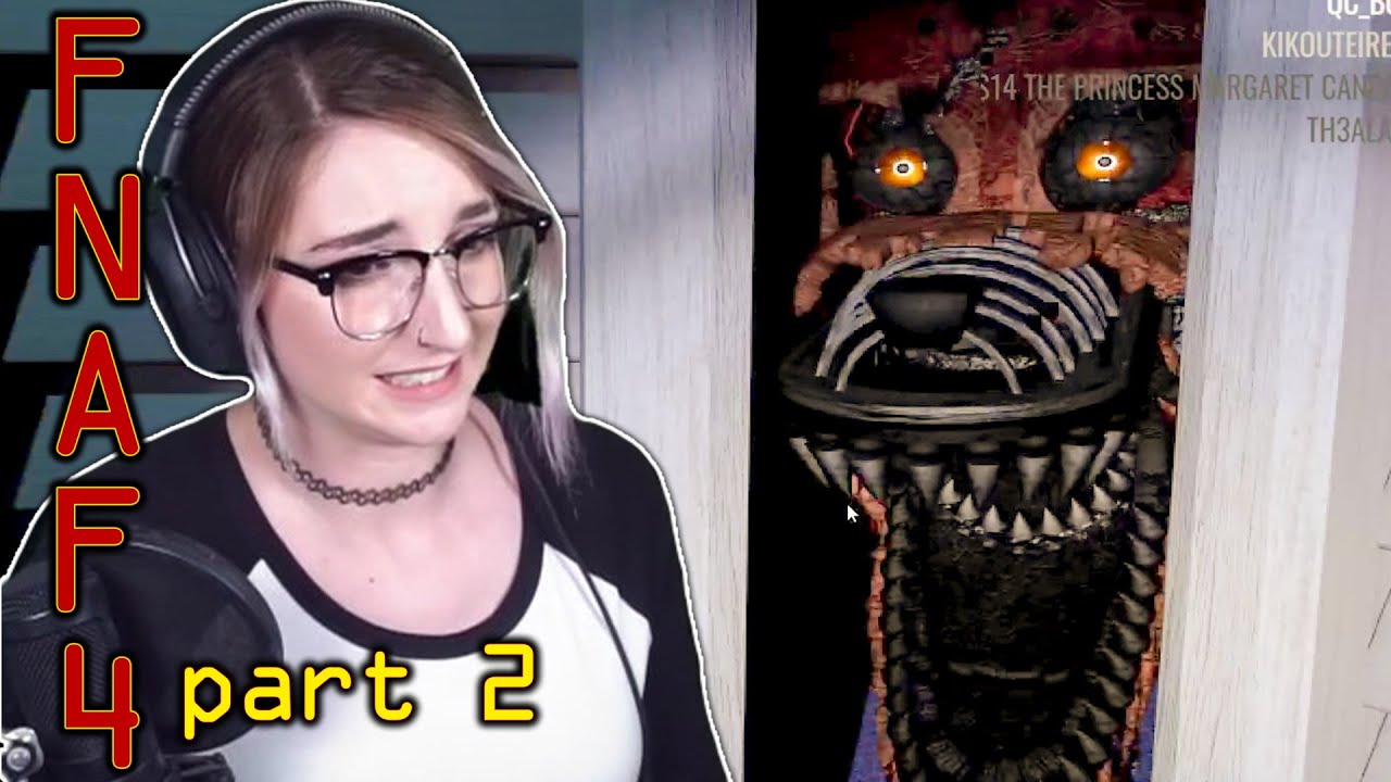 Five Night's at Freddy's 4 full playthrough pt.2 [FNAF 4] - YouTube