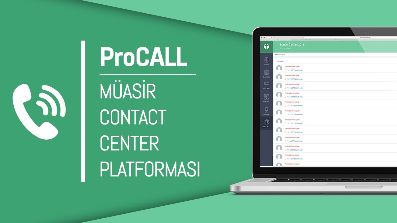 PROSPECT ERP - PROCALL - İntellektual Call Center Sistemi - YouTube