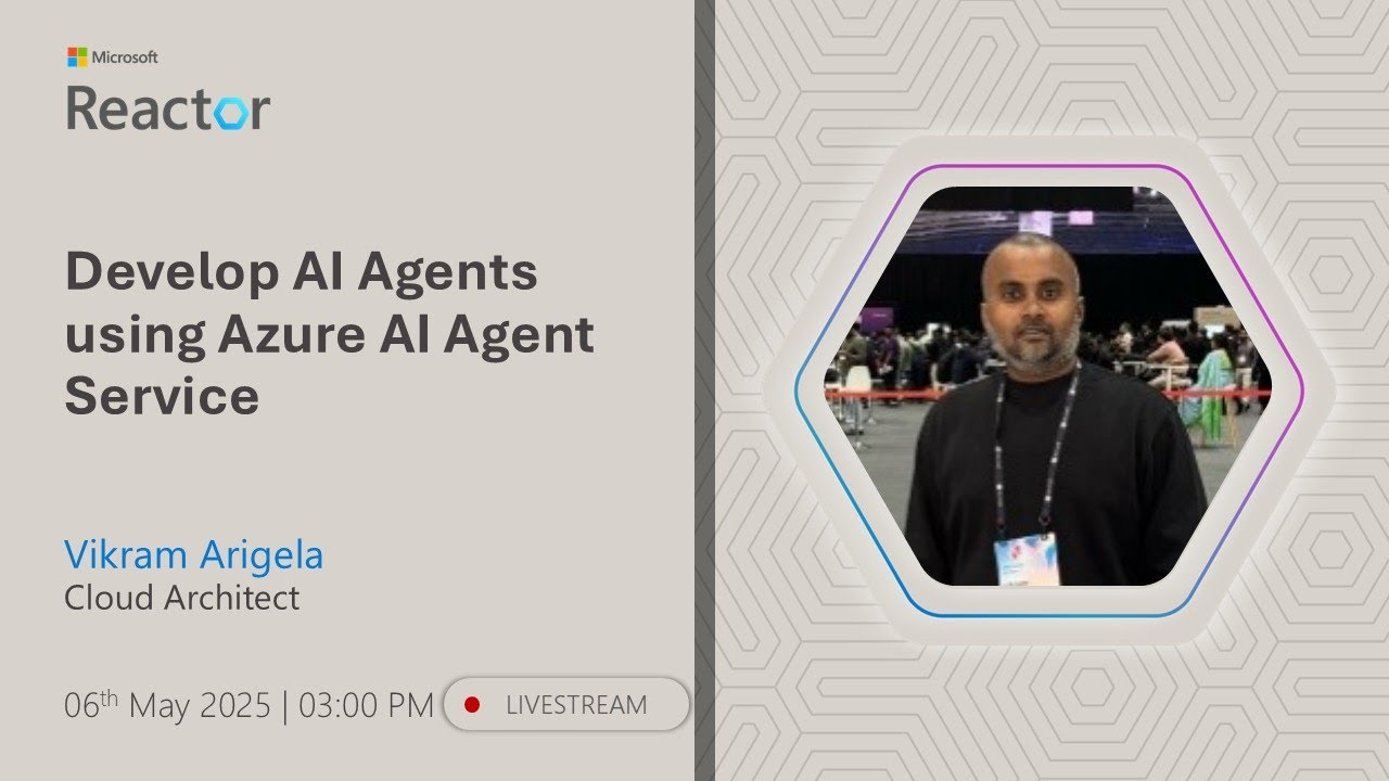 Develop AI Agents using Azure AI Agent Service - YouTube