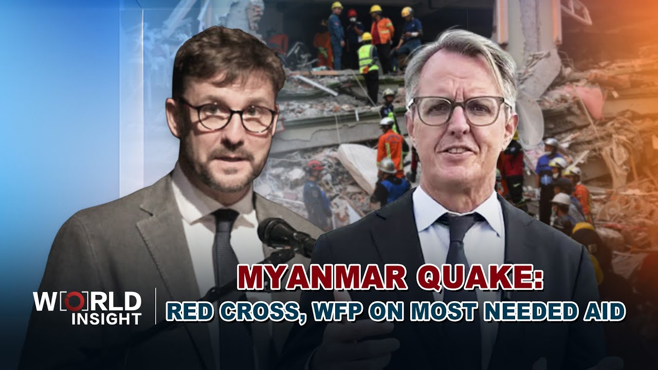 Myanmar quake: Disaster situation on ground from Red Cross, WFP - YouTube