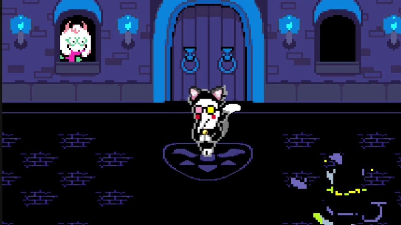 【Deltarune】The sad cat dance of Spamton#deltarune #spamton - YouTube