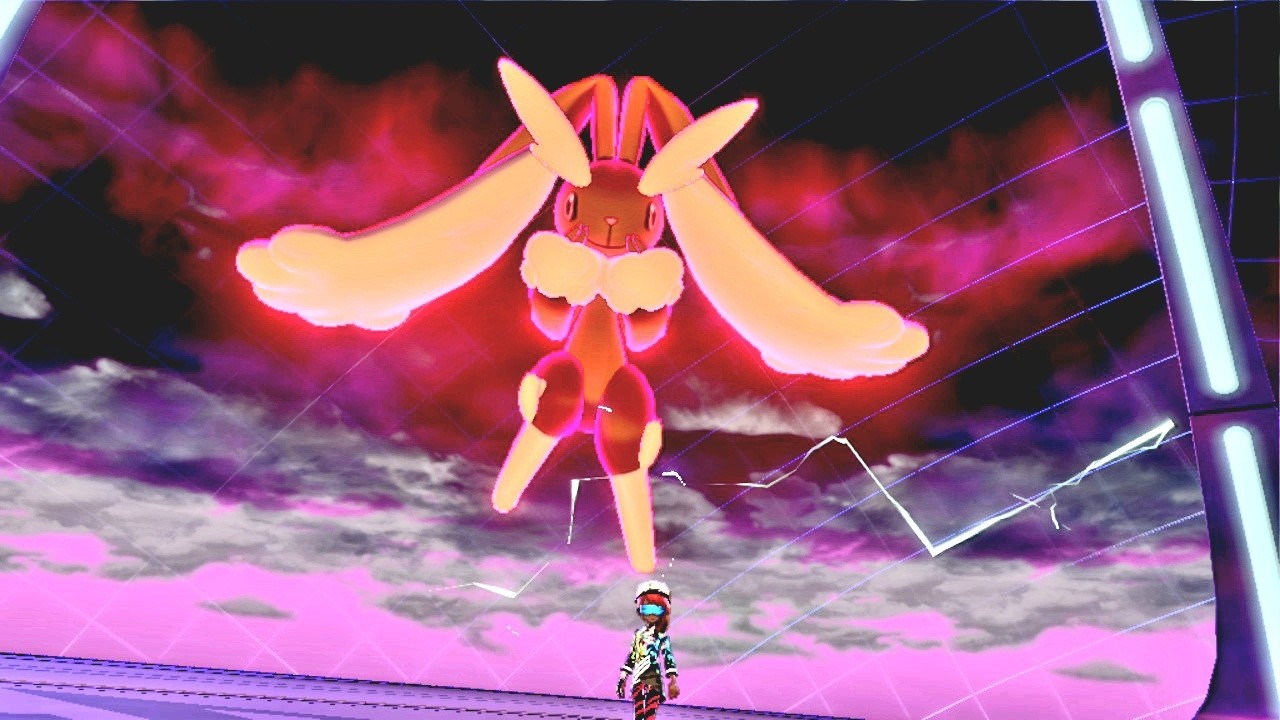 Lopunny OBLITERATES Gmax Charizard and Leon's team Pokémon Sword and ...