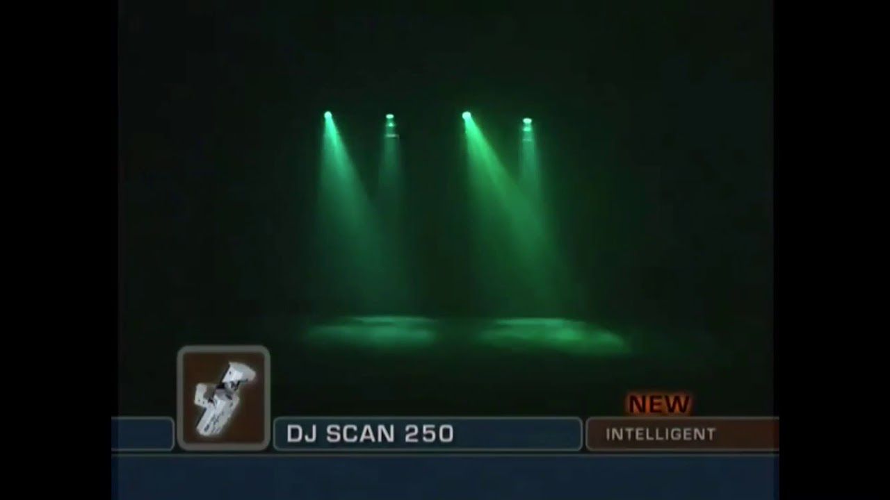 American Dj Dj Scan 250 - YouTube