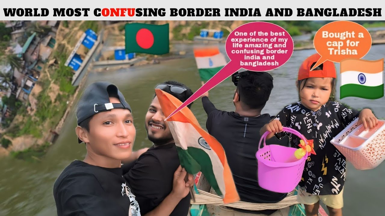 World Most Confusing Border INDIA 🇮🇳 And BANGLADESH 🇧🇩|| Complicated ...