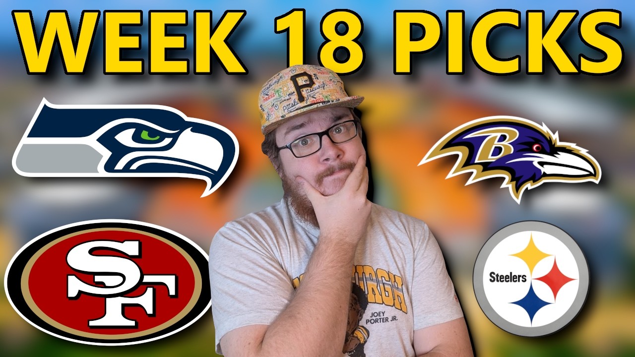 NFL Week 18 Picks, Predictions, and Playoff Scenarios - YouTube