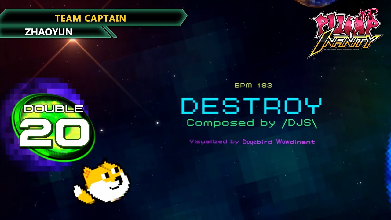 I play this DOGE chart: Destroy D20 | PUMP IT UP INFINITY - YouTube