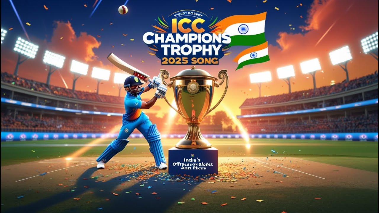 INDIA's BIGGEST Theme Song for ICC Champions Trophy 2025 | Official ...