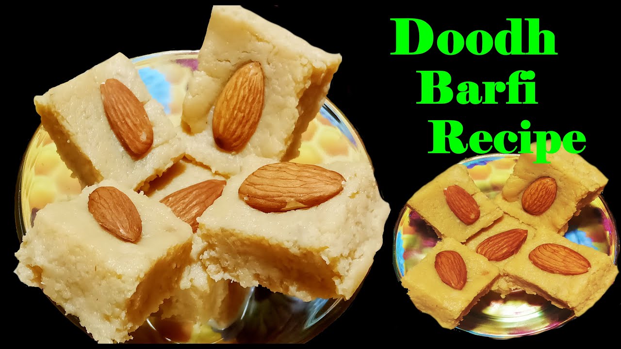 DOODH BARFI | MILK SWEET | ONLY 2 INGREDIENTS TO MAKE DELICIOUS MILK ...