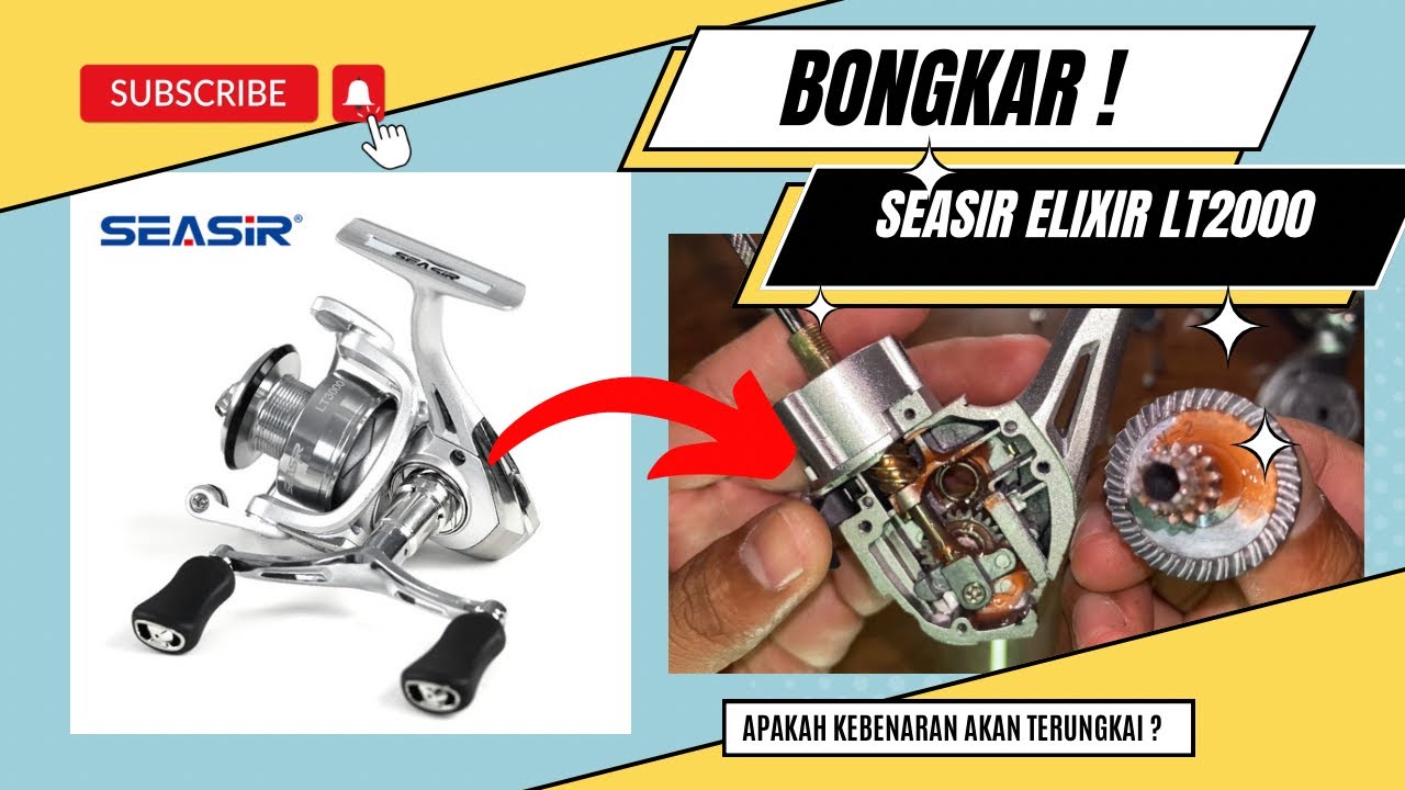 Seasir Elixir Spinning Reel Review - YouTube