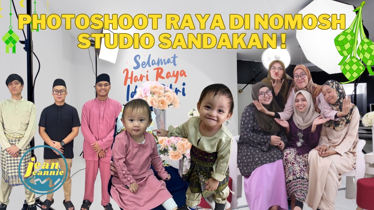 PHOTOSHOOT DI NOMOSH STUDIO SANDAKAN 2024 DENGAN BESTIE! - YouTube