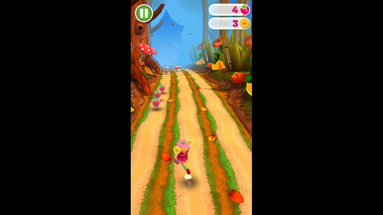 Strawberry Shortcake Berry Rush game ストロベリーショートケーキベリーラッシュゲーム딸기 케잌 베리 러쉬 ...