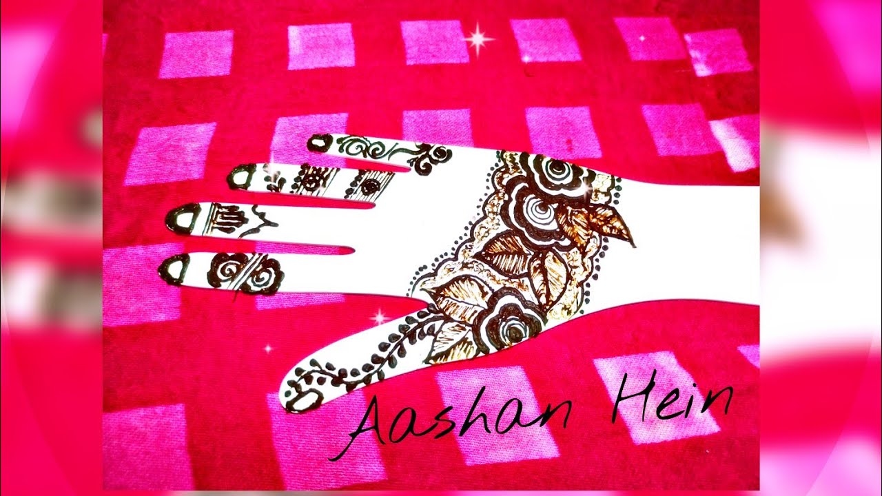 Simple mehndi design | Shadi ke liye mehandi design | मेहंदी डिजाइन ...