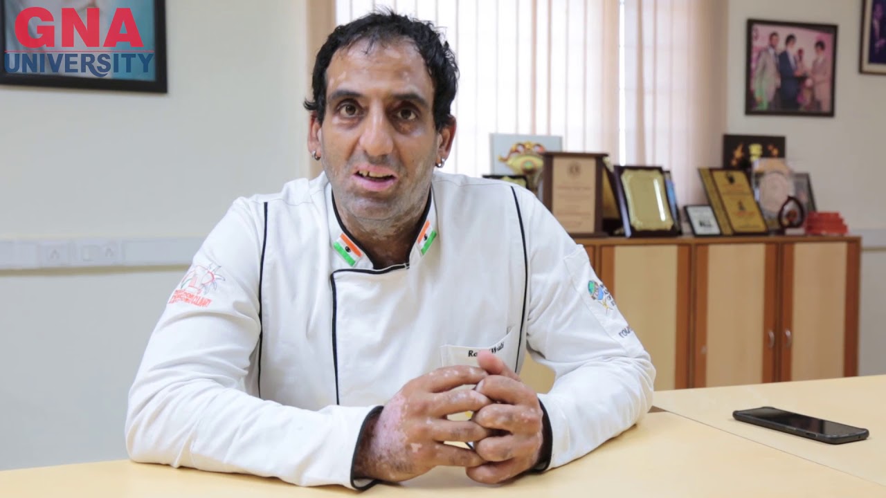 Chef Rahul Wali | GNA University - YouTube