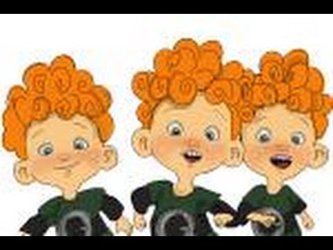 How to draw Harris, Hubert and Hamish from Brave - YouTube