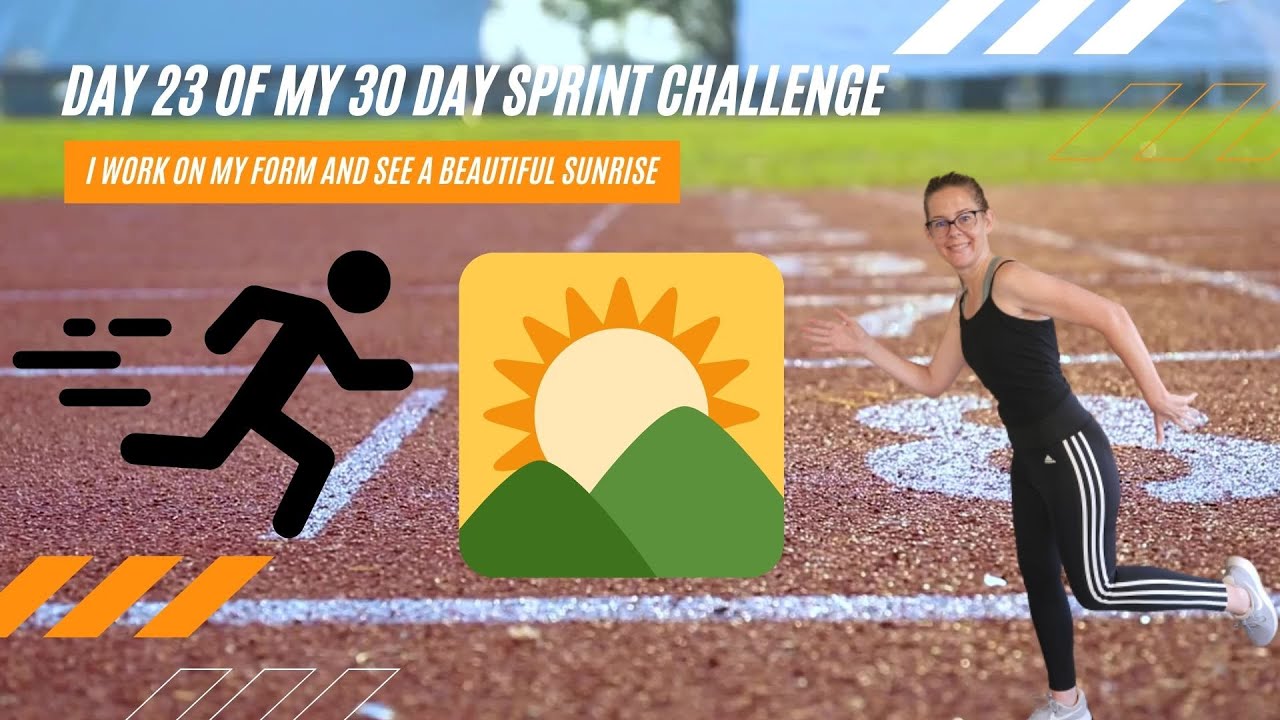 Sprinting VLOG: Day 23 of 30 Day Sprint Challenge - YouTube