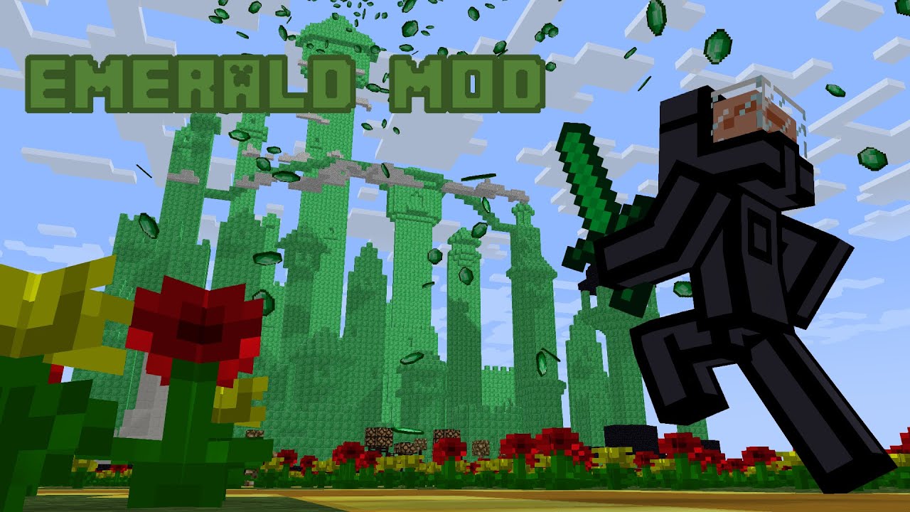 mod showcase: EMERALD MOD 1.8 - YouTube