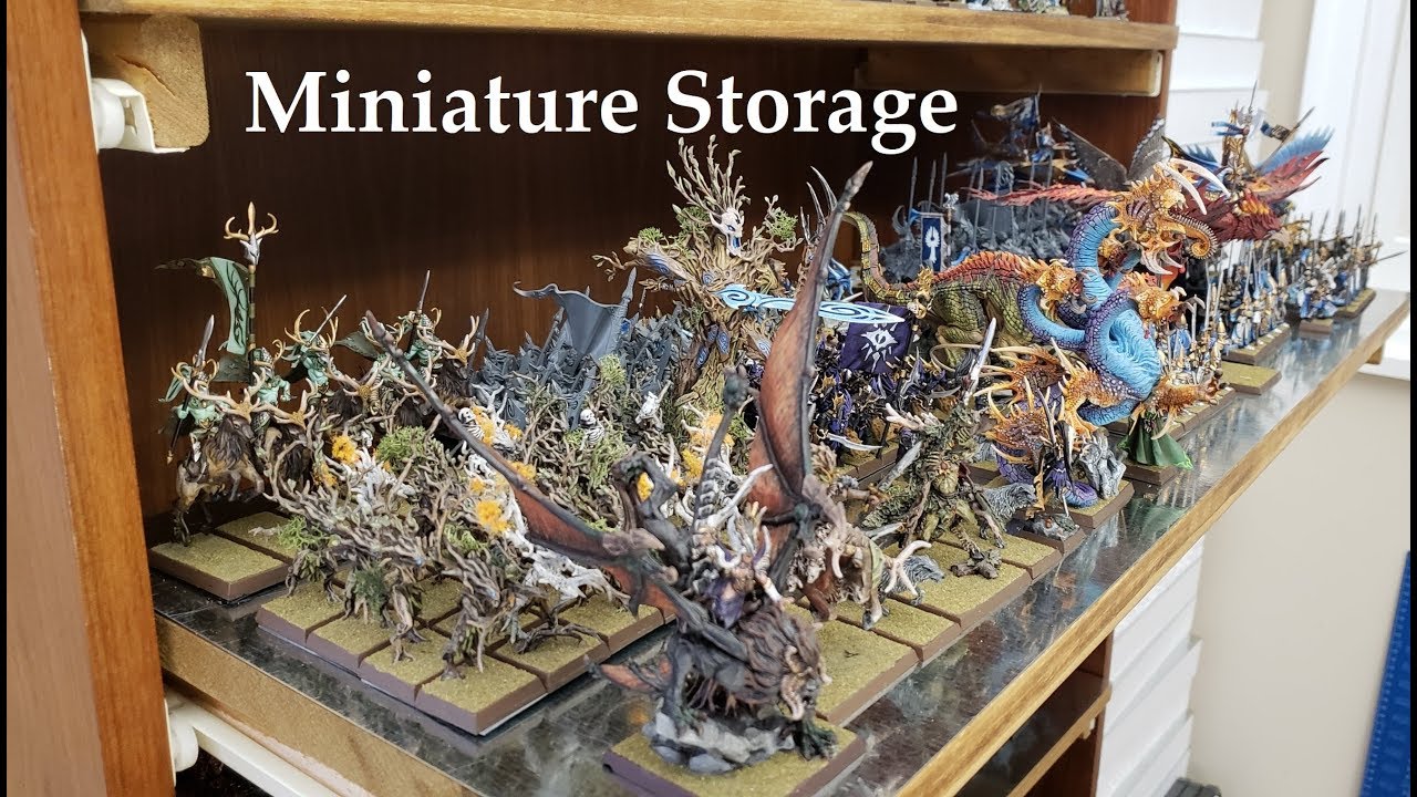 Miniature Storage / Basing - YouTube