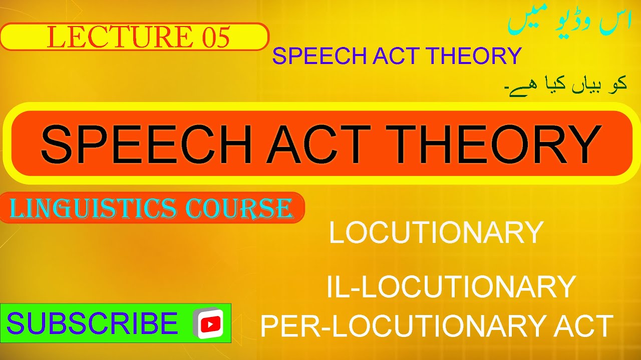 Speech act theory Locutionary illocutionary and perlocutionary acts|The ...