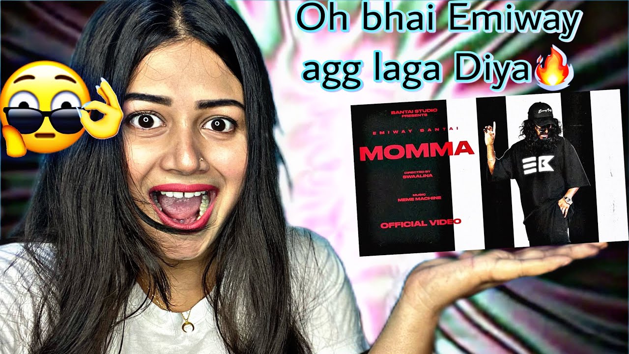 EMIWAY - MOMMA ( PROUD BY MEME MACHINE) HOUGLU REACTION #reaction#share ...