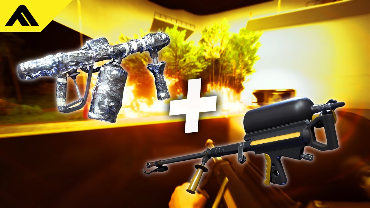 Flamethrower + Goo Gun is FUN! - YouTube