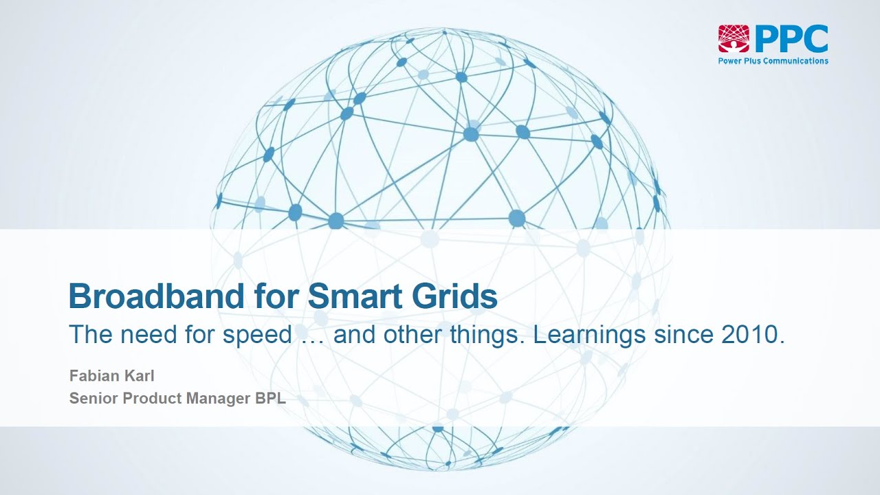 Broadband for Smart Grids [Nessum] - YouTube