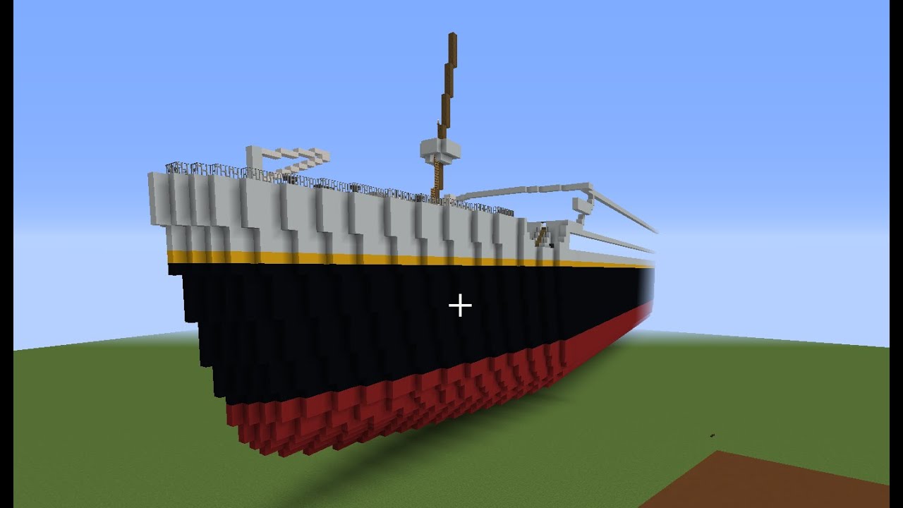 Minecraft Titanic Ep 3: The Bow and Stern Decks - YouTube