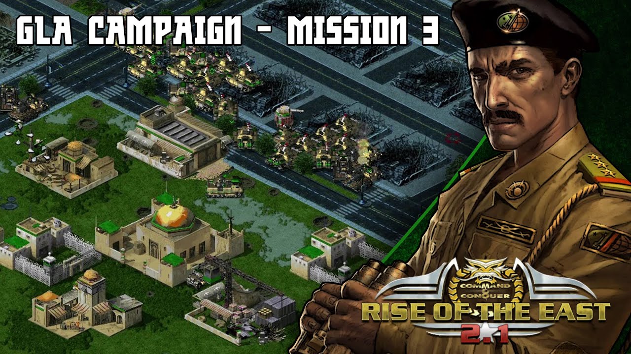Red Alert 2 - Rise of the East Mod | GLA Campaign Mission 3 - YouTube