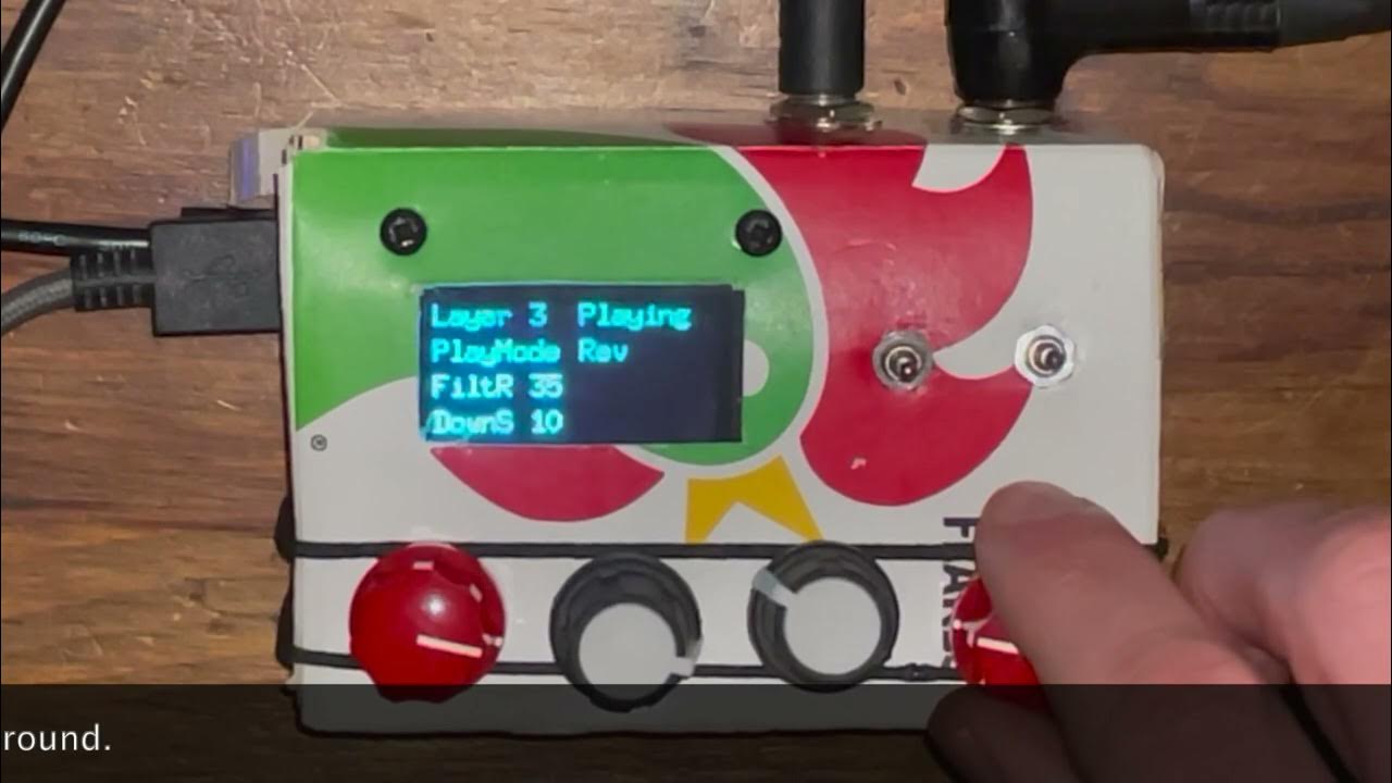 LoopSlicer - Bela mini VarietyBox patch. Layers and slices loops via Pure Data. - YouTube