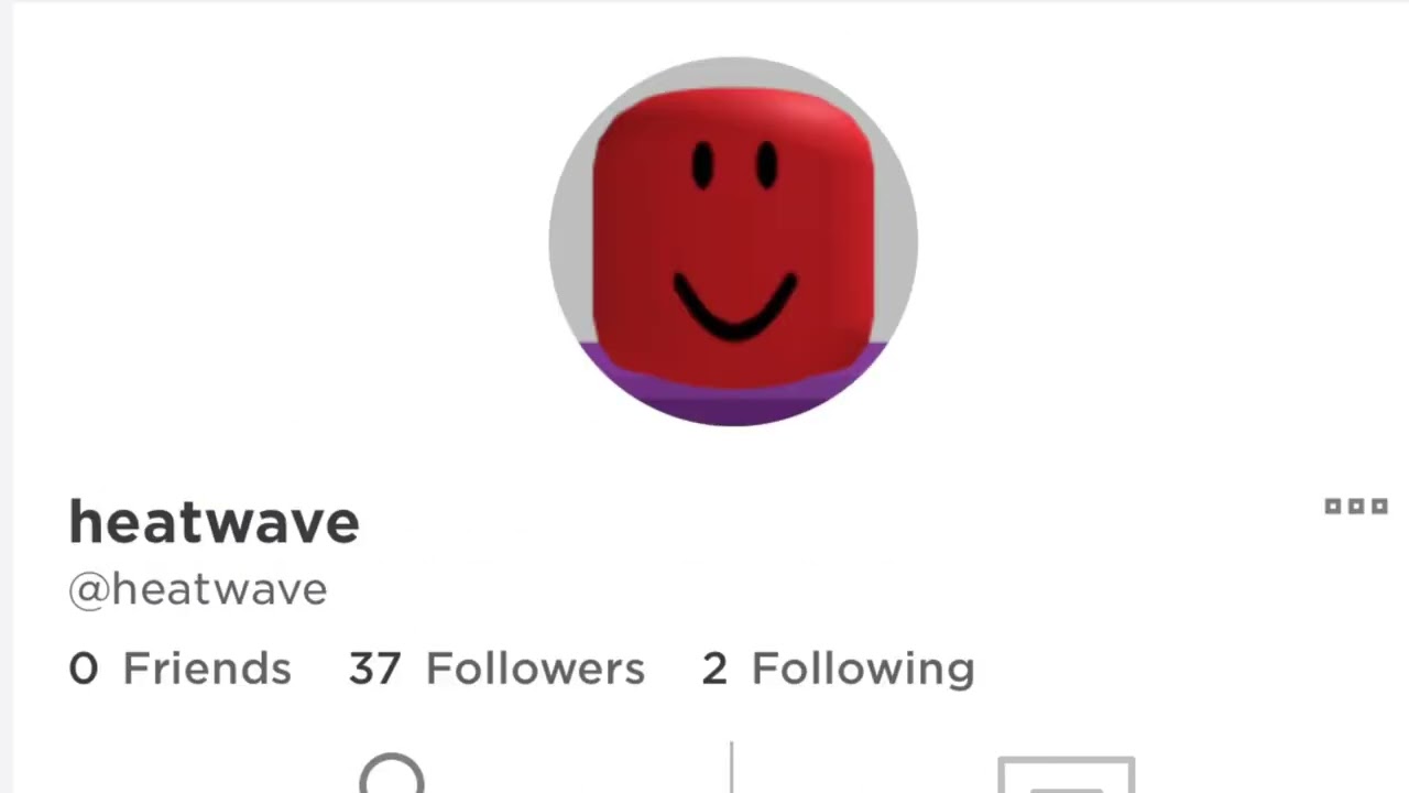 Heat wave roblox account - YouTube