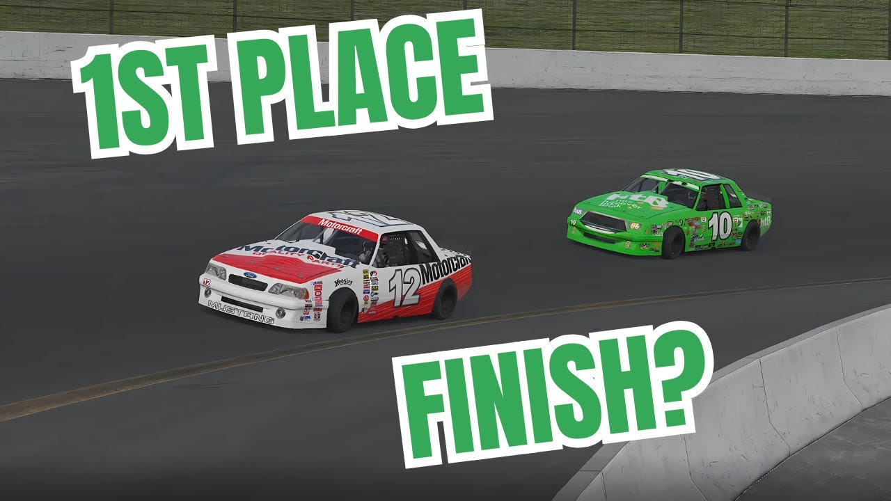 Can I Hold Onto 1st Place? | iRacing Mini Stock Series at Concord ...