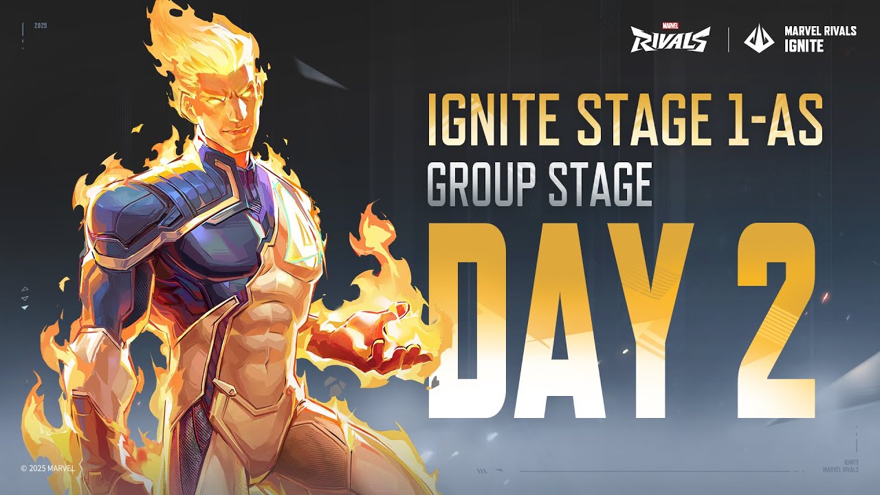 Marvel Rivals Ignite - AS Stage 1 - Group Stage Day 2 - YouTube