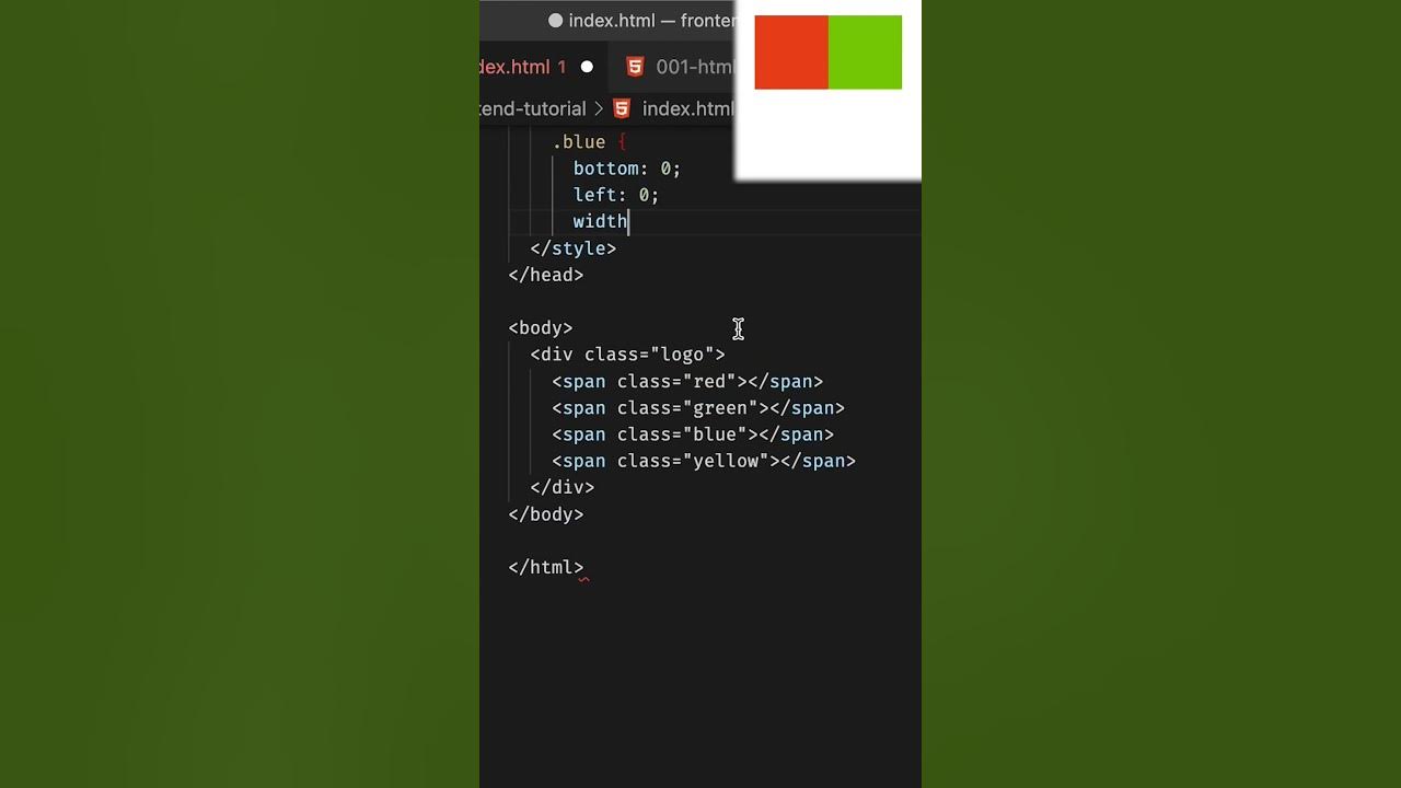Microsoft Logo Using Pure Css Html Css Lets Do Css Shortsvideo Shorts Microsoft