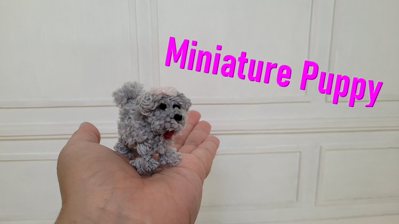 DIY Miniature Puppy | Easy Tutorial | Dollhouse | Barbie Pets - YouTube