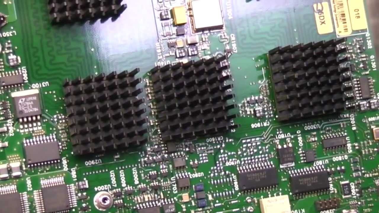 Agilent MSO6034A scope mini-teardown - YouTube