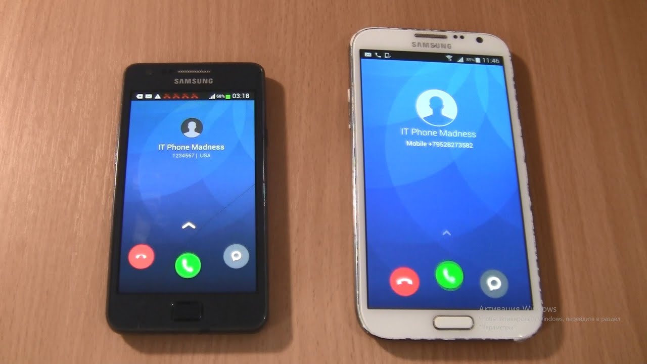 Double Xiaomi MIUI fake incoming call screen on Samsung Galaxy Note 2 ...