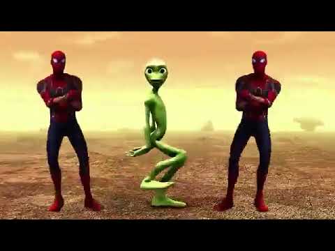 YENİ AKIM YEŞİL UZAYLI DANSI YENİ ŞARKISIYLA DAME TU COSİTA / green alien dance #dametucosita #shfa