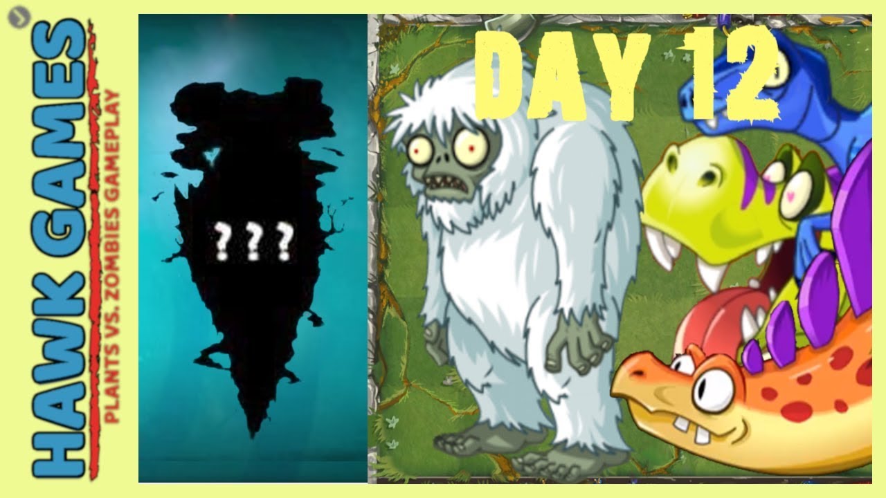 Plants vs Zombies 2 Custom Modern Day Day 12 (Treasure Yeti) - YouTube