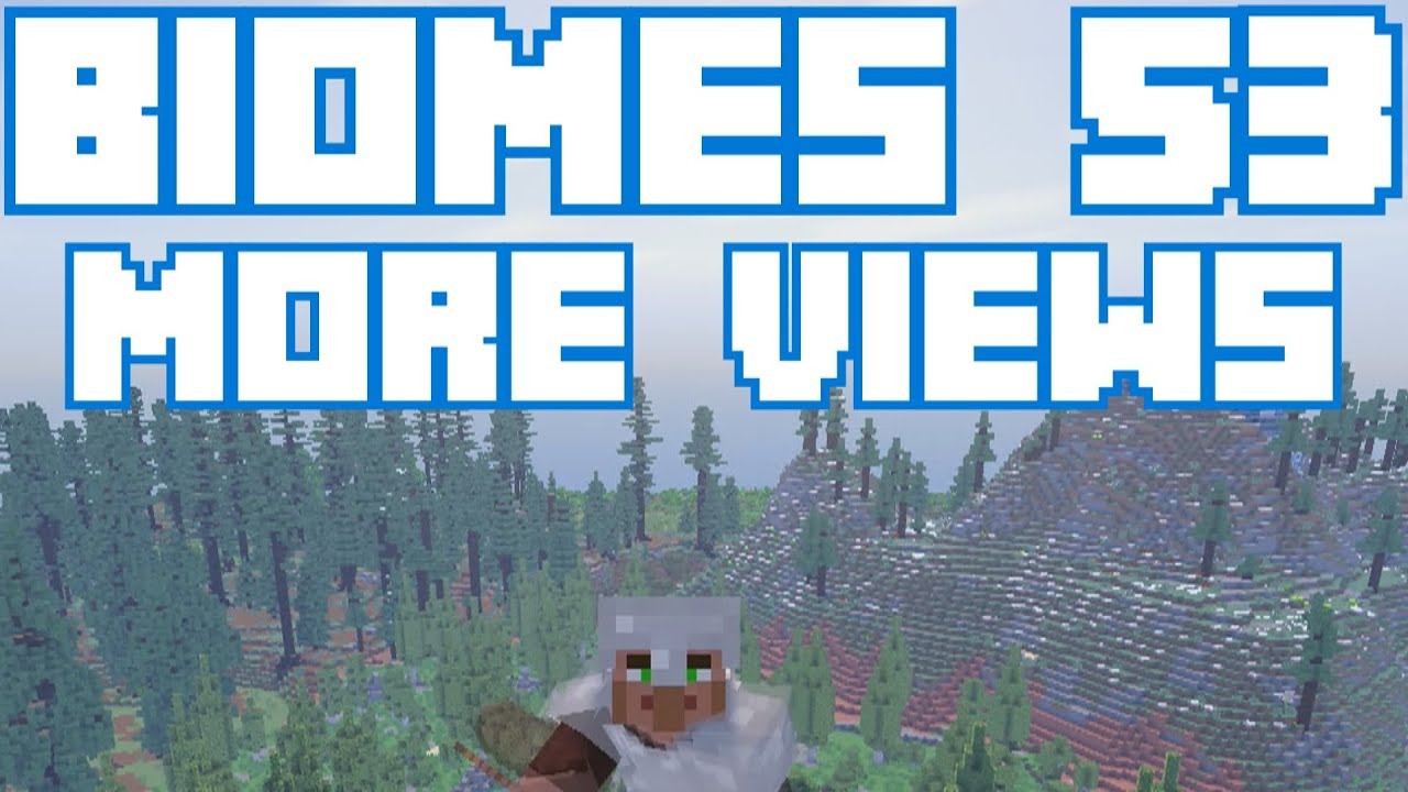 400+ Minecraft Biomes 53: Next Mission! - YouTube